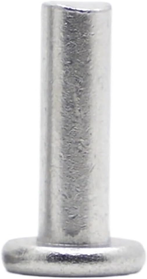 Aluminium Solid Rivets Knock Flat Head Rivet(6mm,M3), Solid Rivets ...