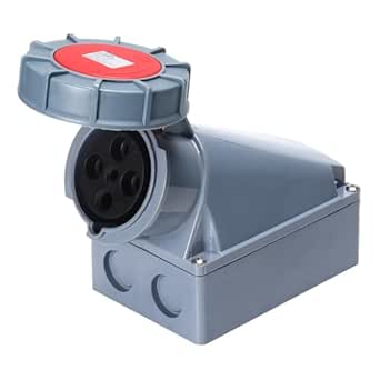 Non Hidden Locking Industrial Socket 380-415V 3P+E Industrial Grade ...