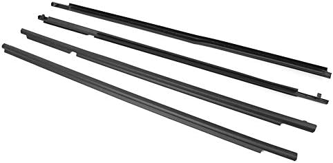Amazon.com: GZYF Auto Weatherstrip, 4PCS Window Seal Moulding Trim ...