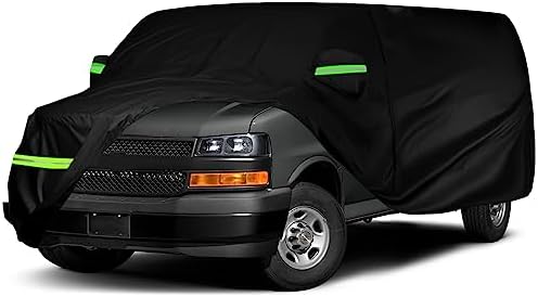 Amazon.com: Waterproof Car Cover Compatible with Chevrolet Express/GMC ...