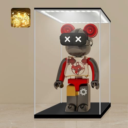 Amazon.com: Hipiwe Clear Acrylic Display Case for Action Figures - Mini ...