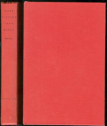 More blessed than kings;: Essays on certain minor characters in the ...