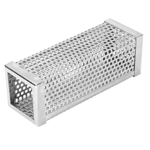 Pellet Smoker Tube 6 Inch Stainless Steel Perforated Wood Pellet Tube ...