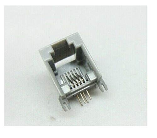 Amazon.com: Wire & Cable Connectors 10pcs Phone Jack, RJ11 Sockets ...