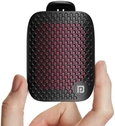 Portronics Talk Four 2W Wearable Bluetooth Speaker with Mic, Magnetic ...