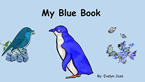 My Blue Book: Early Learning, Child Learning Colors Book (My Color ...
