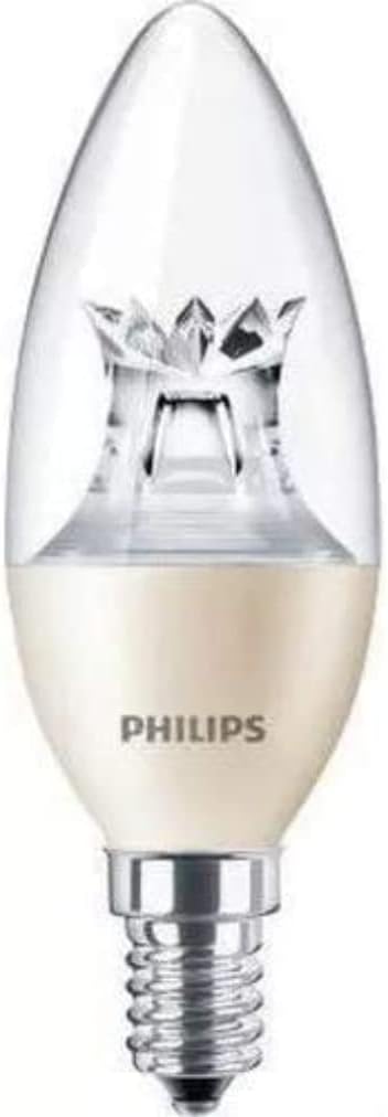 Philips E14 Small Edison 2200-2700 k Flame 470 lm Master LED Dimmable ...