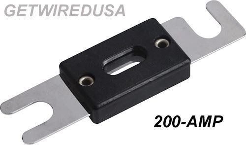 Amazon.com: 200-AMP ANL WAFER FUSE 200A. GETWIREDUSA ANL200 : Automotive