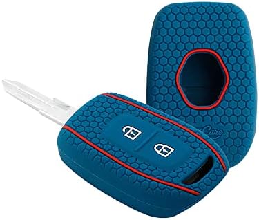 Keycare® Silicone Key Cover for Renault Triber 2 Button Remote Key ...