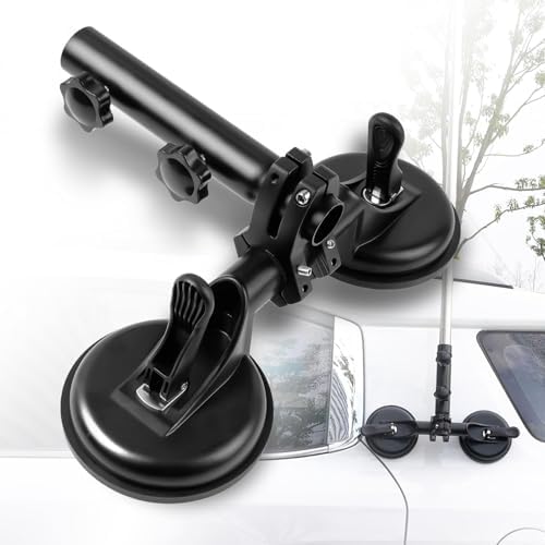 Amazon.com: BEASYE Flag Pole Mount for Car RVs, Suction Cup Flagpole ...