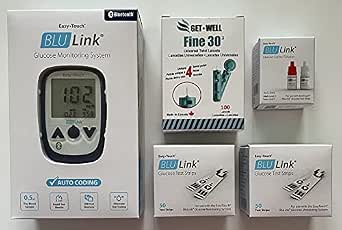 Amazon.com: EasyTouch BLU Link Meter Starter Kit - Includes Meter kIt ...