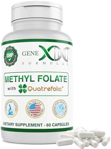 Amazon.com: GENEX Methyl Folate with Quatrefolic® 1360 mcg DFE (60 ...
