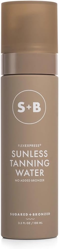 Amazon.com: SUGARED + BRONZED Sunless Tanning Water - No Added Bronzer ...