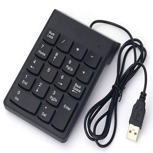 Amazon.in: Buy TECHNIGENT USB Numeric Keypad,Portable Slim Mini Number ...