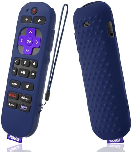 Amazon.com: AKSHFETH Silicone Cover for Roku Voice Remote Pro 2nd Ed ...
