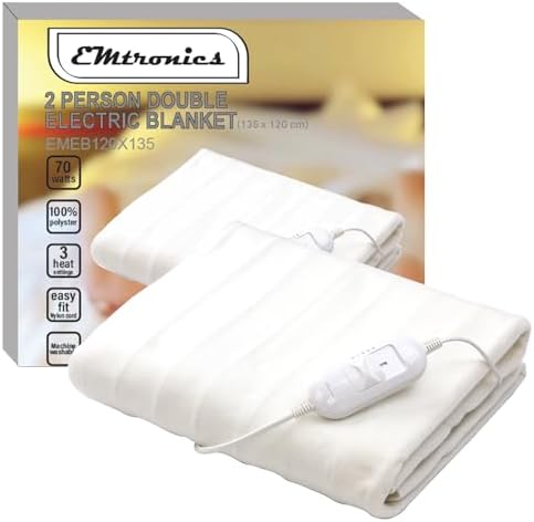 Silentnight Dual Control Electric Blanket Double - Heated Electric ...