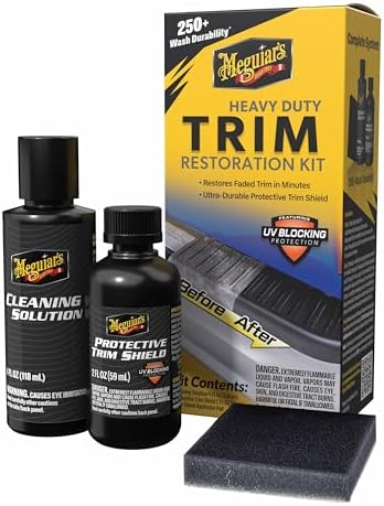 Meguiar's Heavy Duty Trim Restoration Kit - Includes a Cleaning ...