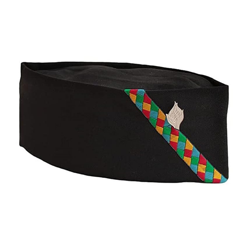 Buy Kolva Men's|Women's UTTARAKHAND TOPI PAHADI TOPI MODI Cap (Black ...