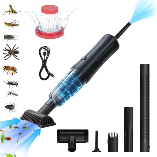 Amazon.com - ZLieatmp Bug Vacuum Catcher Cordless Handheld Car Vacuum ...