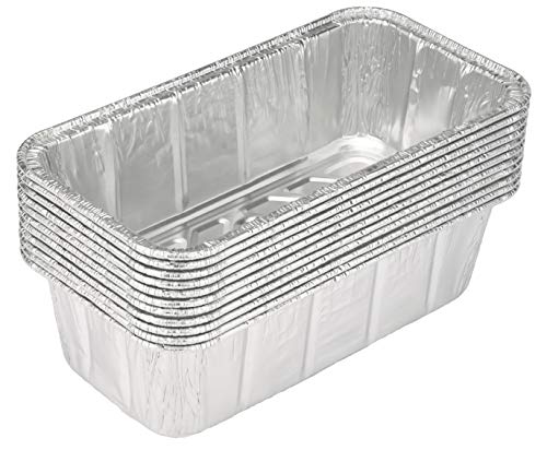 Buy DOBI (10 Pack) Loaf Pans - Disposable Aluminum Foil 2Lb Bread Pans ...