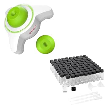 100pcs 10ml Sample Vials with Mini Vortex Mixer: Amazon.com: Industrial ...