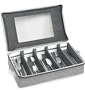 Amazon.com: 6 Pack Hard Shell China Storage Containers, Flatware ...