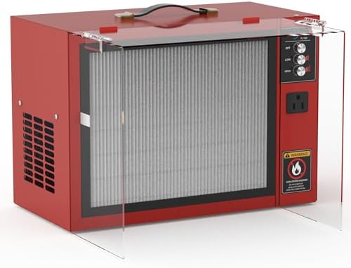 OUKEETO Portable Air Filtration System - Tabletop Dust Collectors (580 ...