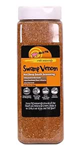 Amazon.com : Dizzy Pig Swamp Venom Hot Deep South Seasoning Rub (Quart ...