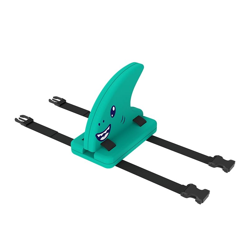 Swim Float with Back Strap for Kids, Wearable Shark Fin Shaped Floats ...