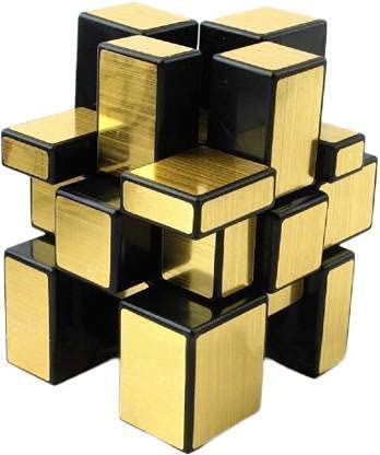 Toyfinity Mirror Cube 3x3 Cube High Speed Gold Mirror Magic Cube 3x3 ...