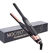 Amazon.co.jp: MOCREO ヘアアイロン スリムアイロン スリムヘアアイロン 細い メンズ ストレート カール 2way 11mm 130~230℃ 温度調整 海外対応 自動 ...
