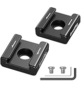 Amazon.com : SmallRig Anti-Twist Cold Shoe Mount Adapter (4pcs) with 1/ ...