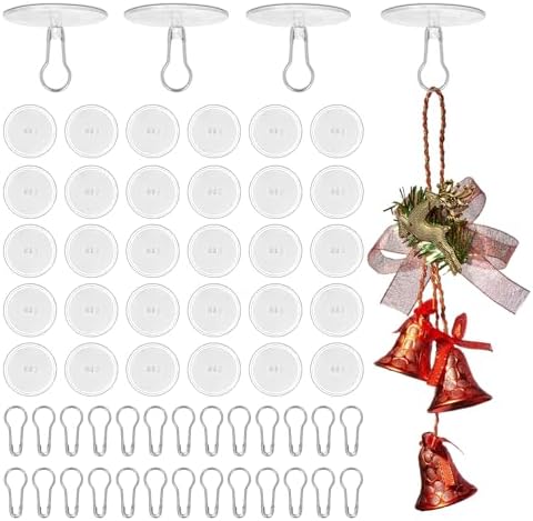 Amazon.com: GEEHUA Self Adhesive Ceiling Hook, 30 PCS No Hole Sticky ...