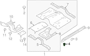 Amazon | NISSAN (日産) 純正部品 グロメツト 品番01281-00601 | フューエルタンク | 車＆バイク