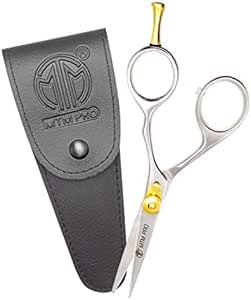 Amazon.com: MTM PRO Professional Beard & Mustache Scissors with ...