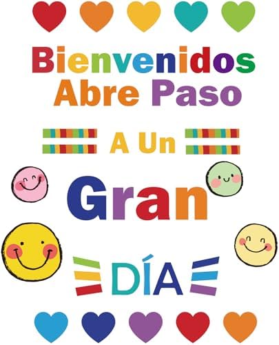 Amazon.com: Magictodoor Spanish Bulletin Board Decoration Set for ...
