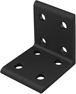 Amazon.com: 8020, 4114, 10 Series Aluminum 8 Hole Inside Corner Bracket ...