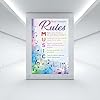 Amazon.com: Music Classroom Rules Poster Music Teacher Classroom ...