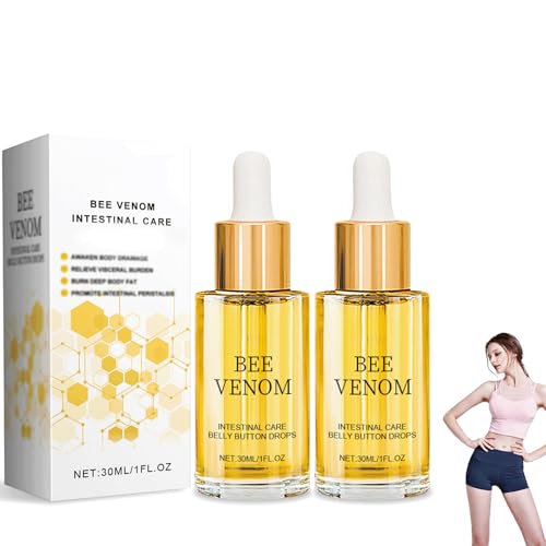 Bee Venom Belly Button Detox Drops - Pure Natural Extracts, Suitable ...