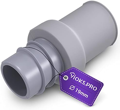 Vioks.pro 19mm Rubber Drain Hose Connector for Washing Machine ...
