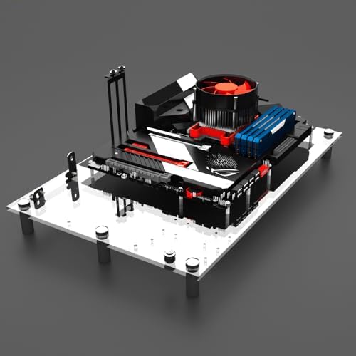 Amazon.com: Open Computer Case,Two-Way Server ATX Motherboard Tray Test ...
