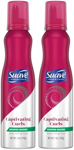 Amazon.com: Whipped Cream Mousse for Captivating Curls By Suave, 7 oz ...