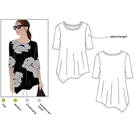 Amazon.com: Style Arc Sewing Pattern - Daisy Designer Pant and Tunic ...