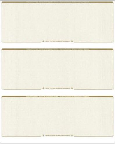 Amazon.com : 300 Computer Checks | 3 Blank Checks Per Page100 Sheets ...