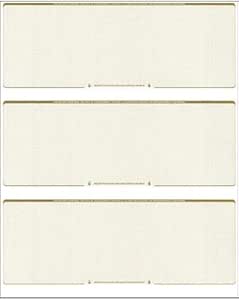 Amazon.com : Business Voucher Check Stock - Computer Laser Checks - 3 ...