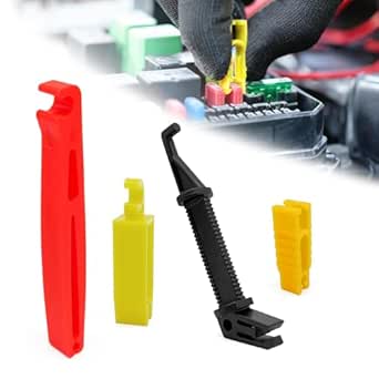 4PCS Blade Glass Fuse Puller Insertion Tool Fuse Puller Standard Car ...