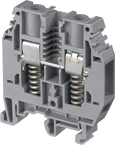 Entrelec M10/10_RS Terminal Block with Screw terminals 10mm2, Pack of 5 ...