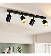 wowatt 3 Way LED Ceiling Light Adjustable, Ceiling Spotlight Indoor ...