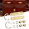 2 Sets Chinese Style Cabinet Door Handles and Pulls, Antique Door Pull ...