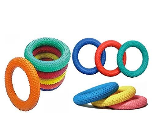 Lyger Sports Rubber Dotted Tennikoit Ring 6" Inches Diameter, Playing ...